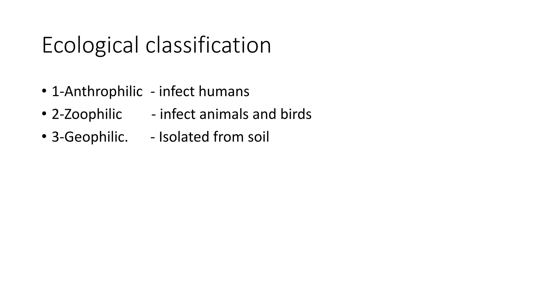 Types of mycosis, dermatophytes, chromomycosis. | PPTX