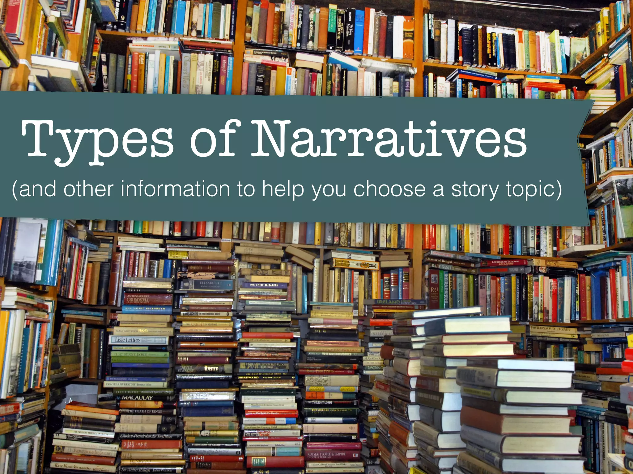 Types of Narratives | PDF
