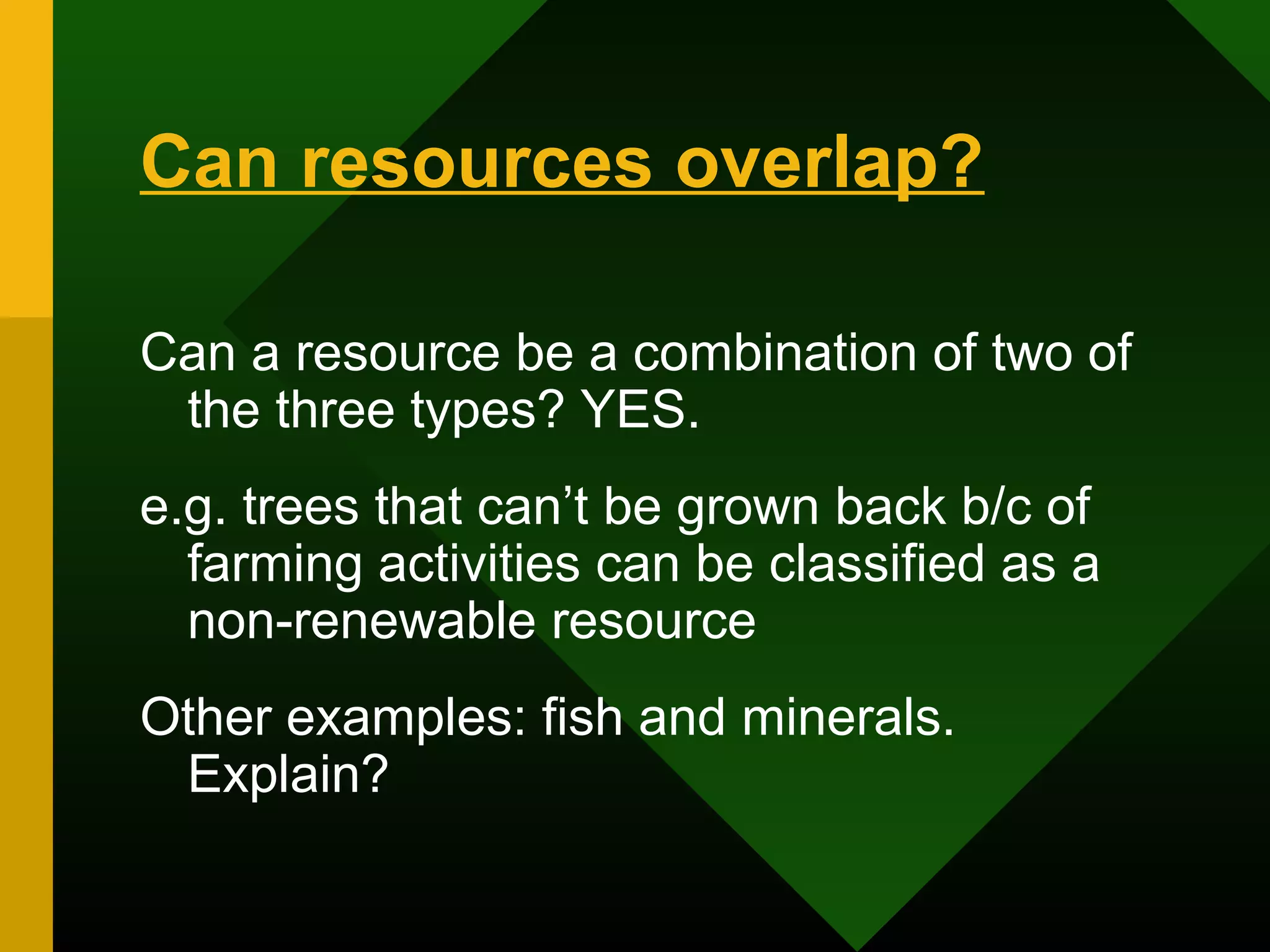 Types of natural resources | PPT