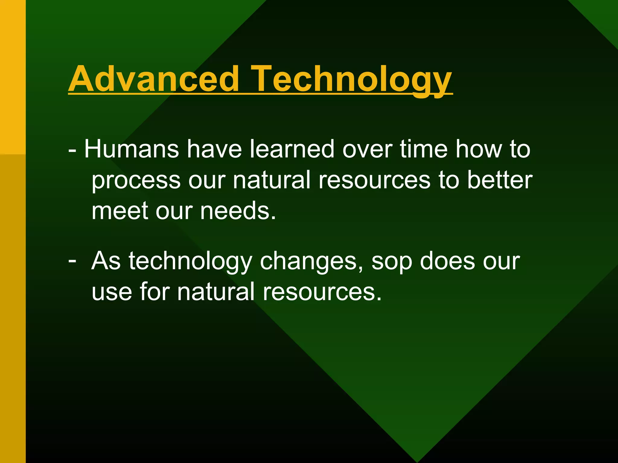 Types of natural resources | PPT