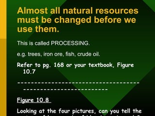 Types of natural resources | PPT
