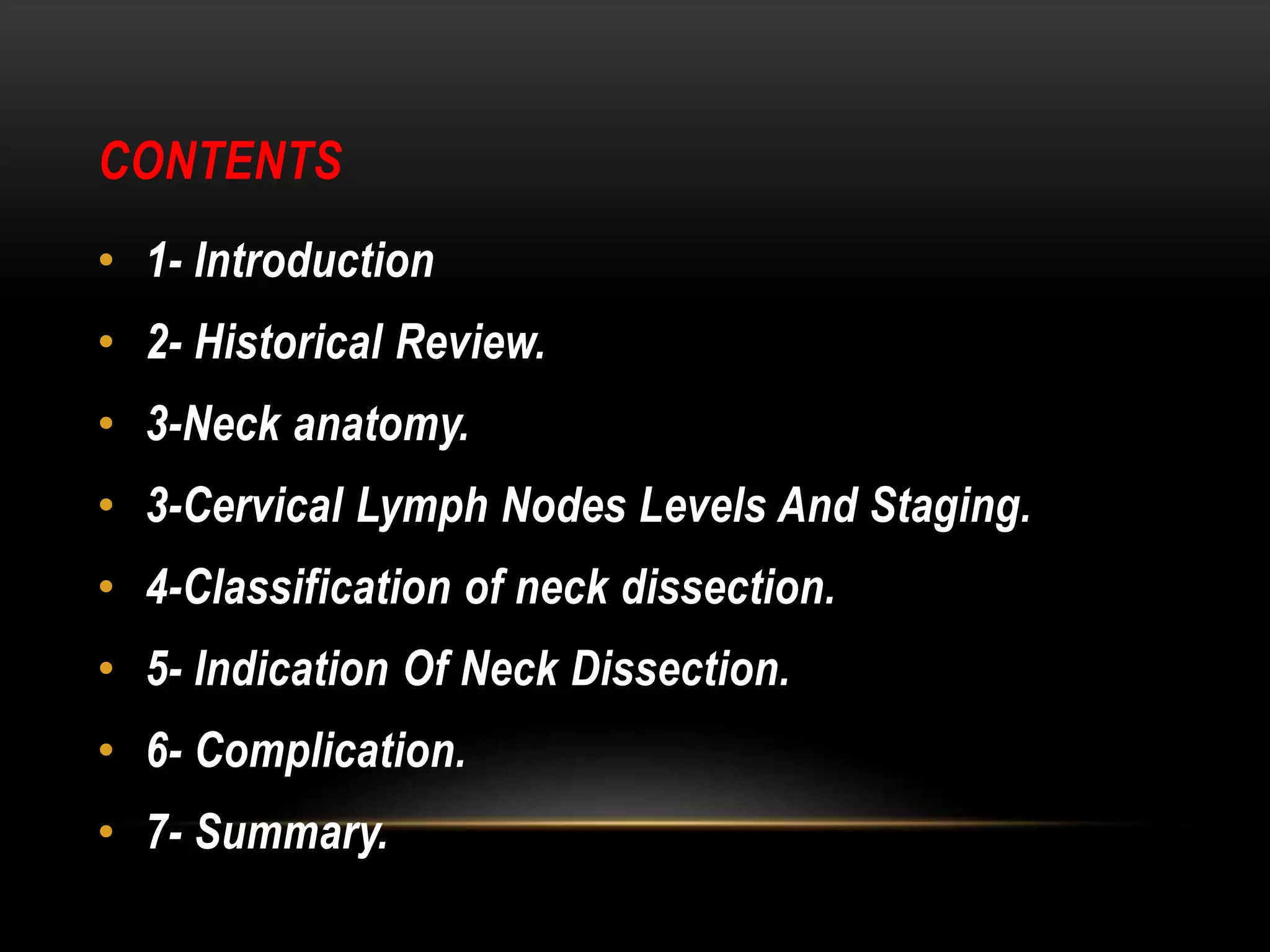Types of neck dissection | PPTX