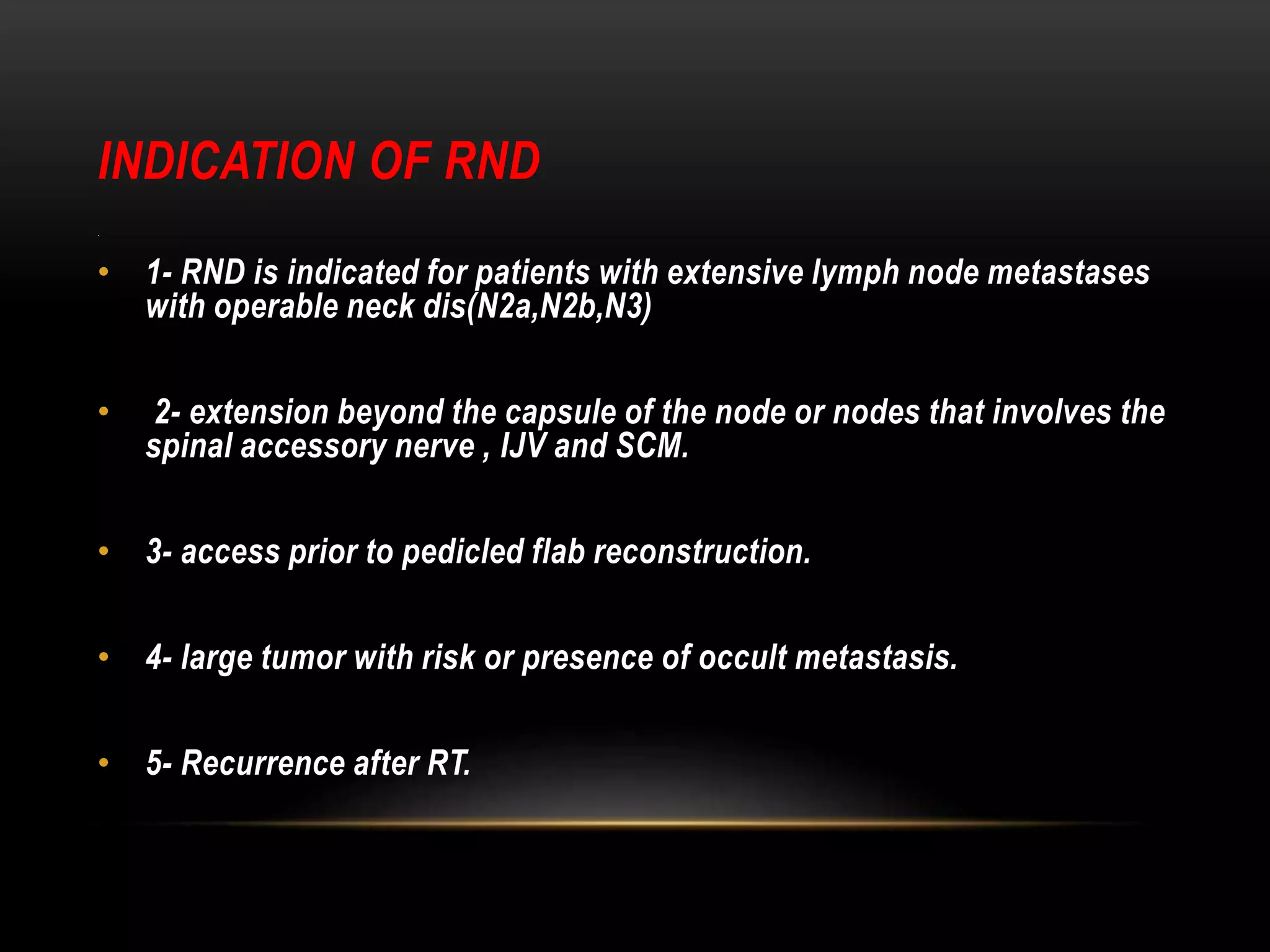 Types of neck dissection | PPTX