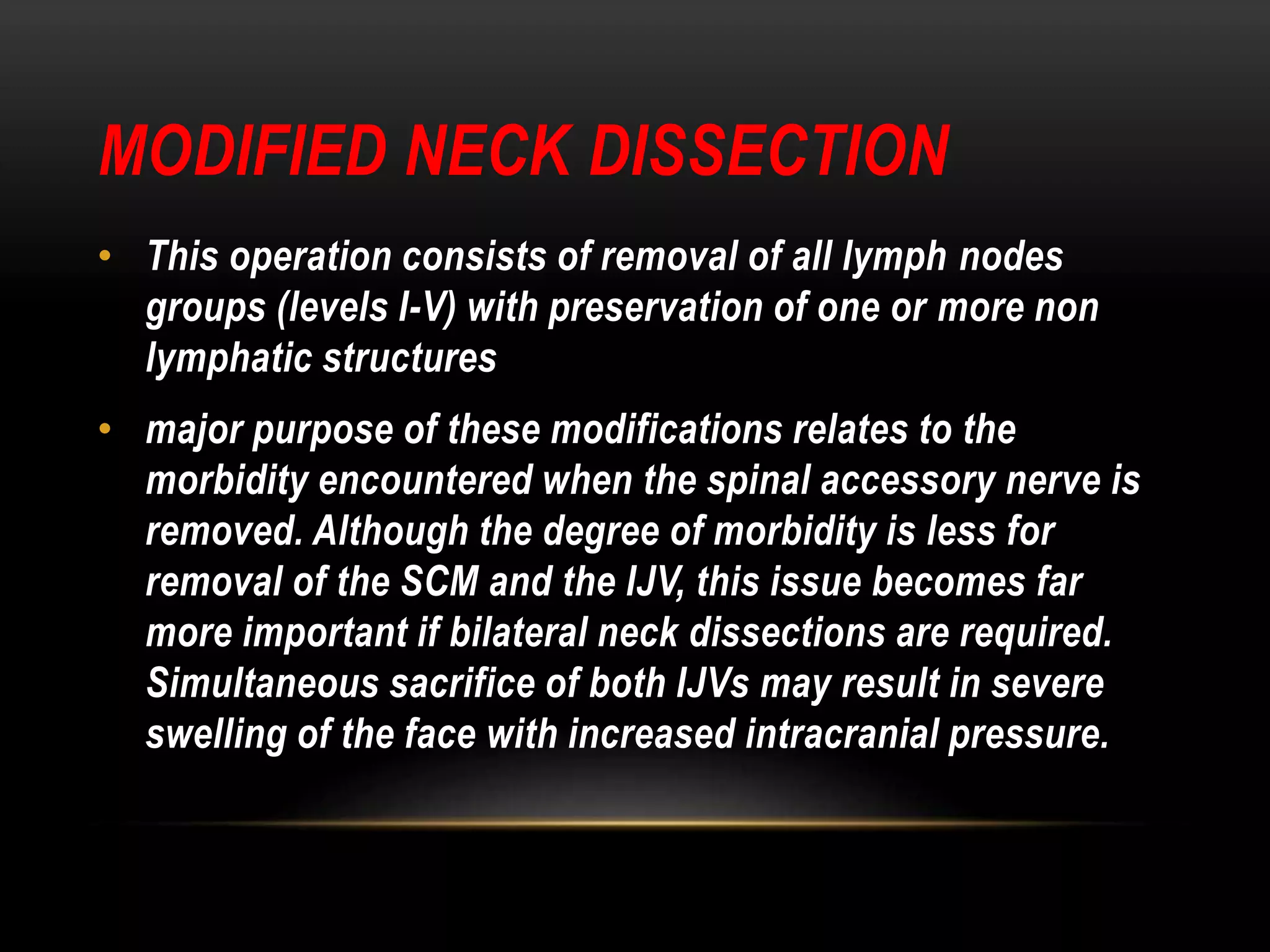 Types of neck dissection | PPTX