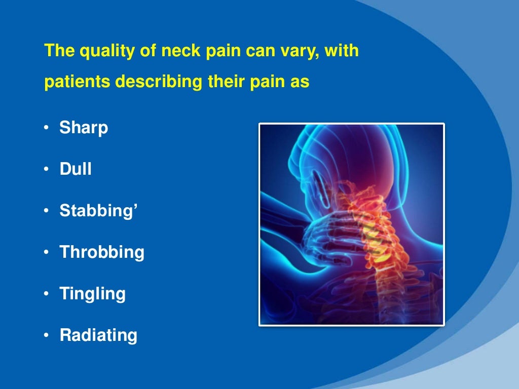 Types Of Neck Pain And How To Treat It