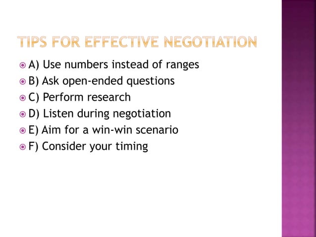 Types of negotiation.pptx | Business and Finance