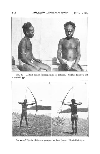 Types of negritos in the philippine islands by bean | PDF
