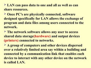 Network types with LAN MAN WAN and it pictorial representation.pptx