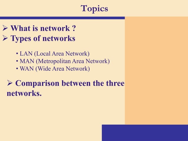 Types of network | PPTX