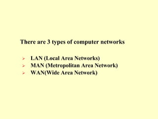 Types of network | PPTX
