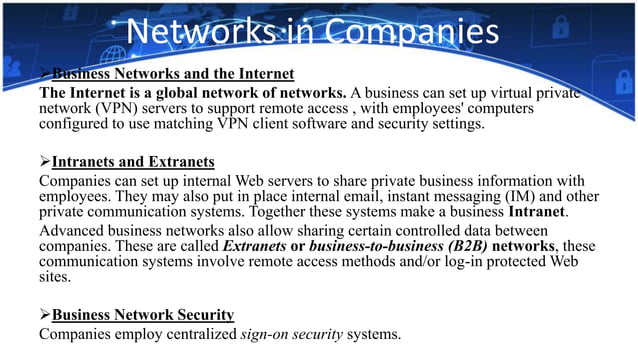 Types of network | PPT