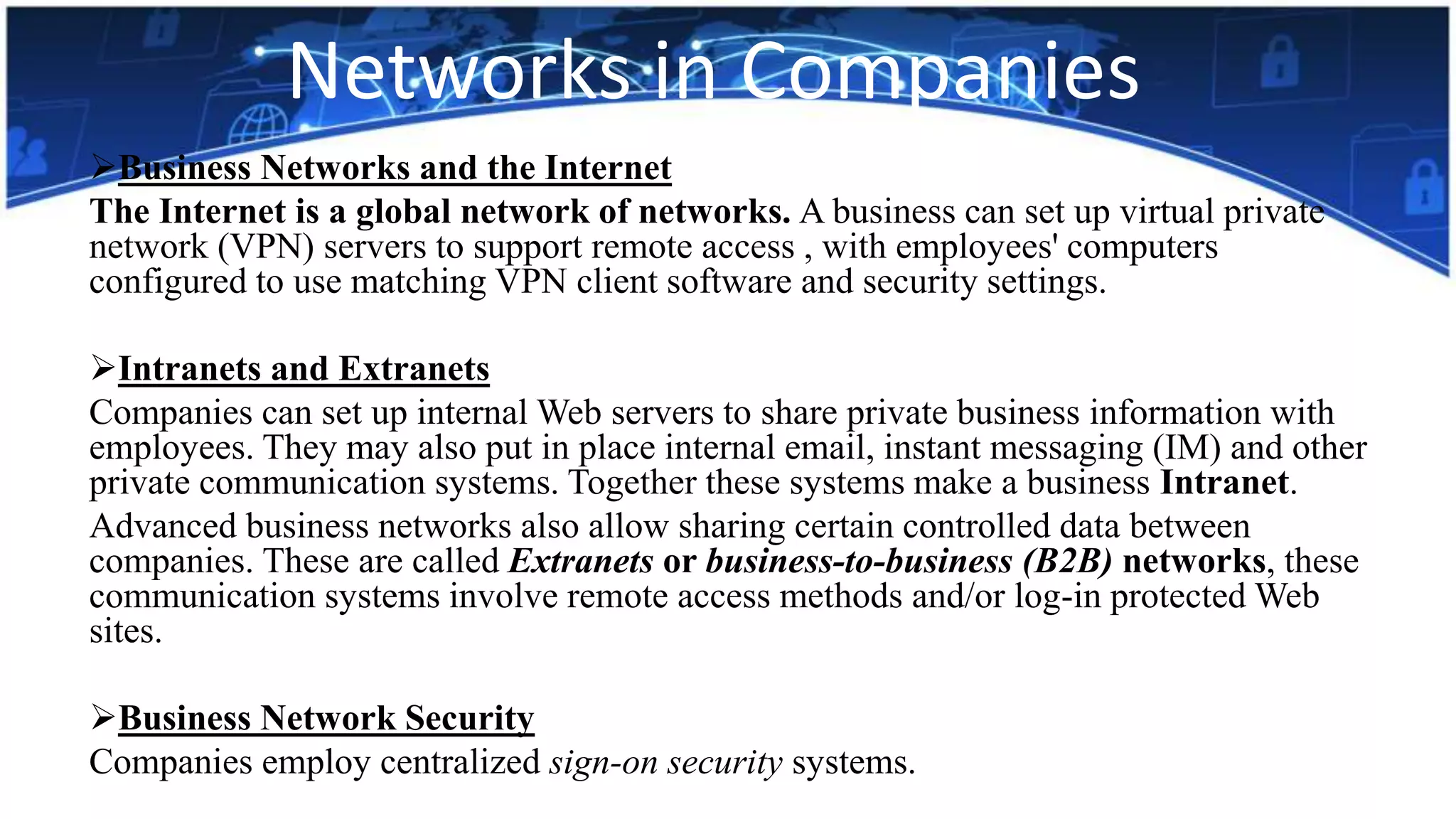 Types of network | PPTX