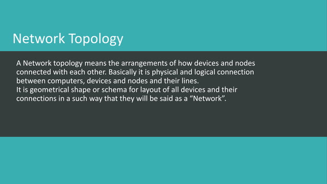 Types of Network | PPTX | Computer Networking | Computing