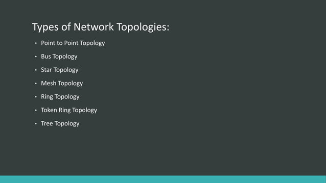 Types of Network | PPTX | Computer Networking | Computing