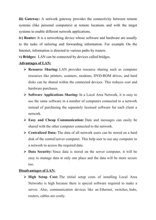 Types of Computer Networks | PDF