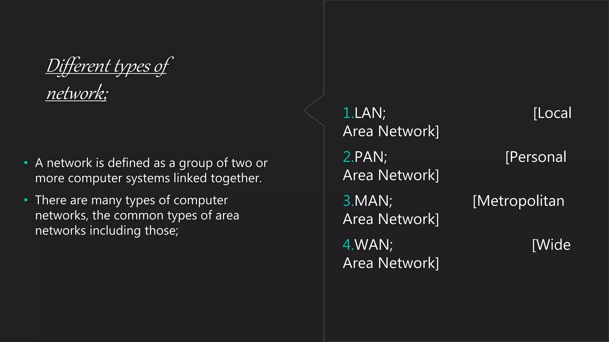Types of network | PPT