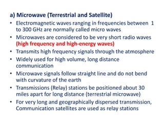 Types of Network and Transmission Media | PPTX
