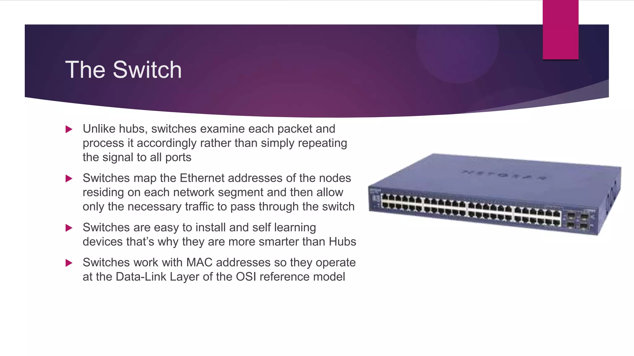 Types of Networking Devices | PPTX