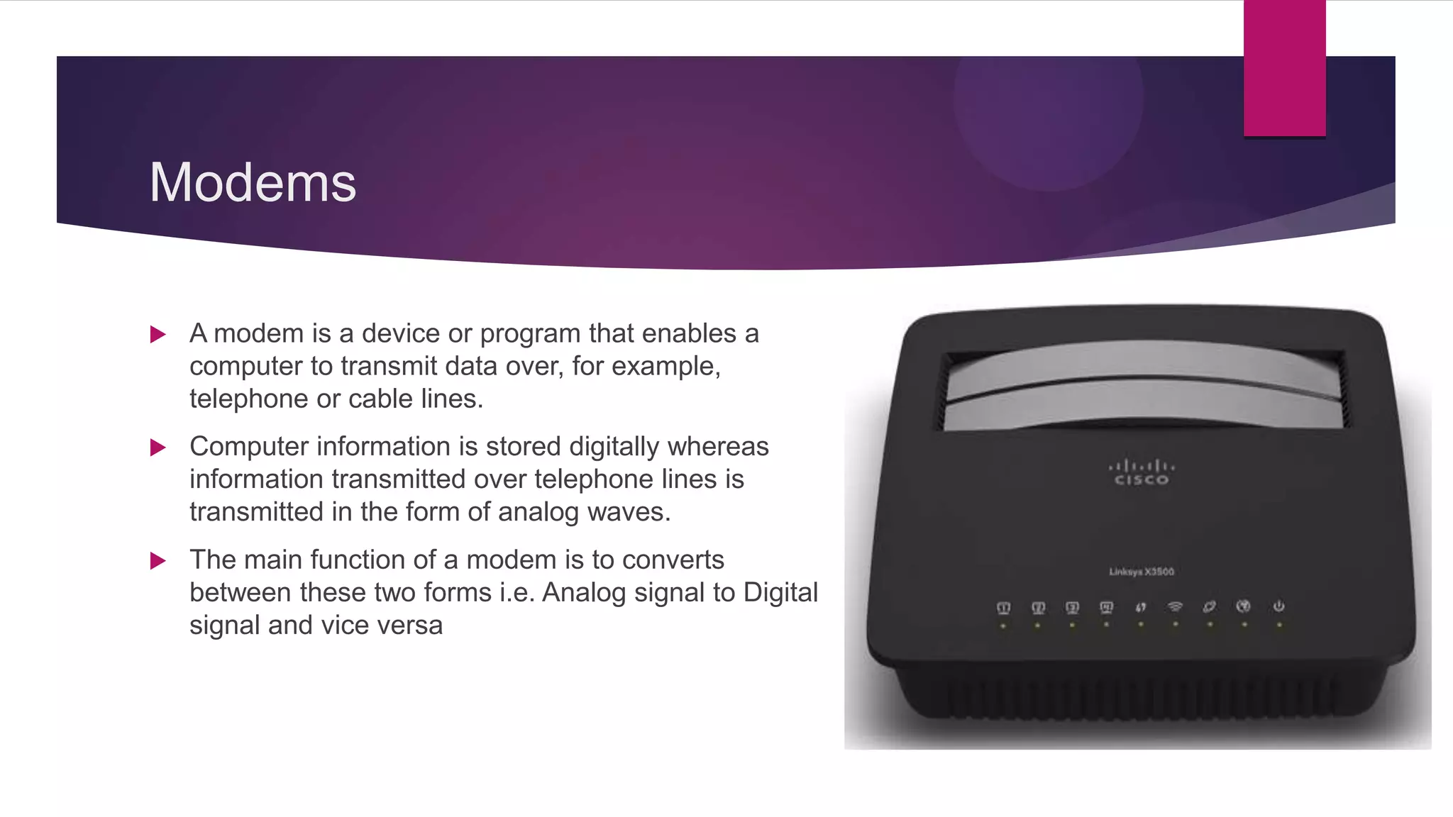 Types of Networking Devices | PPTX
