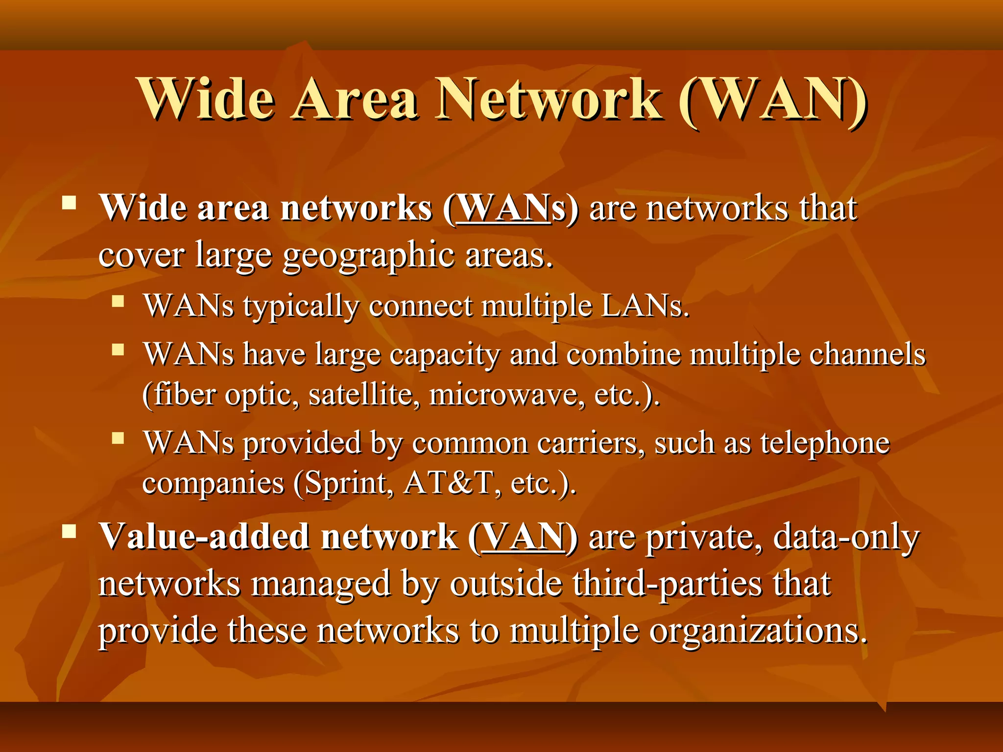Types of Networks | PPT