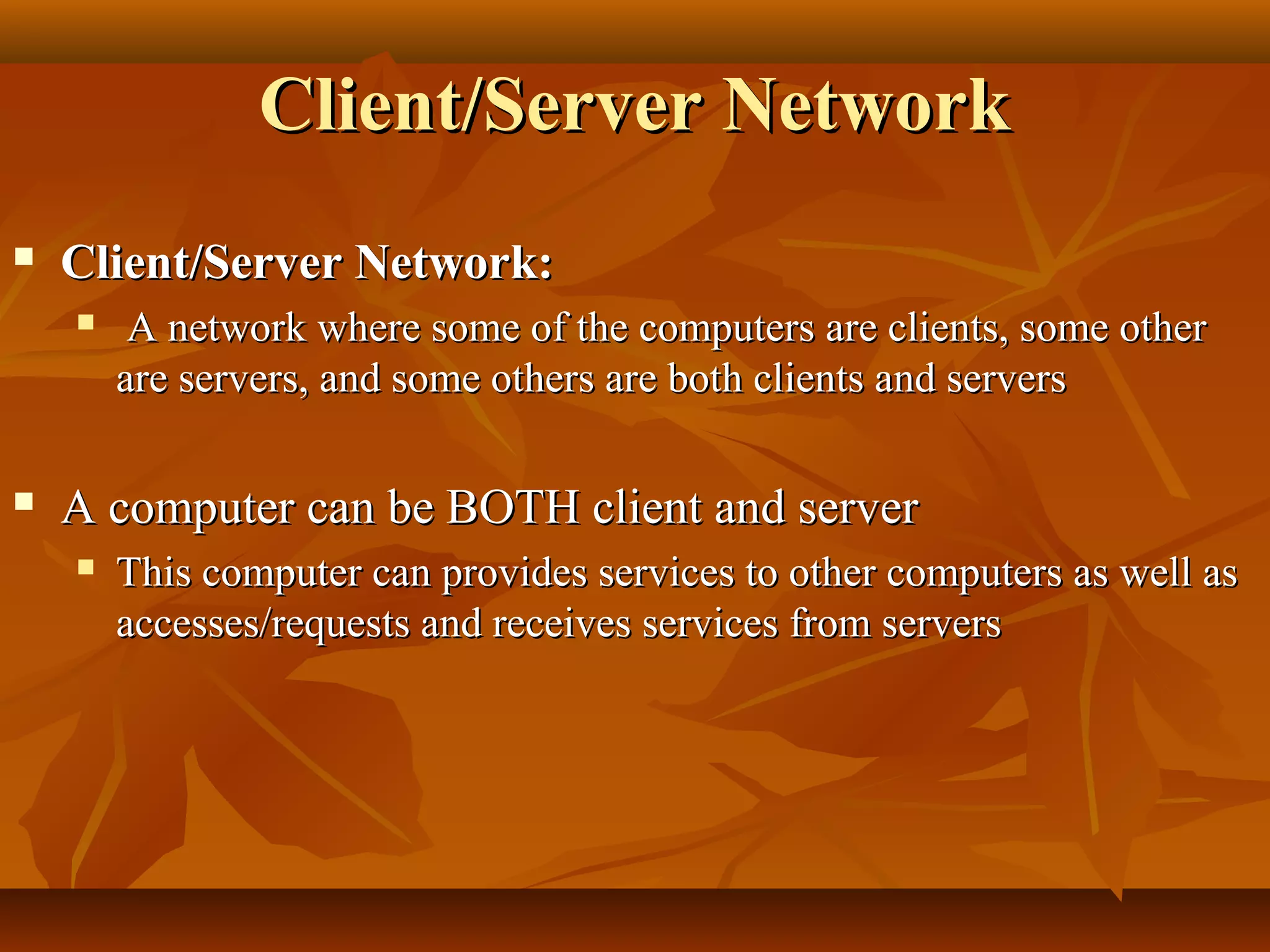 Types of Networks | PPT