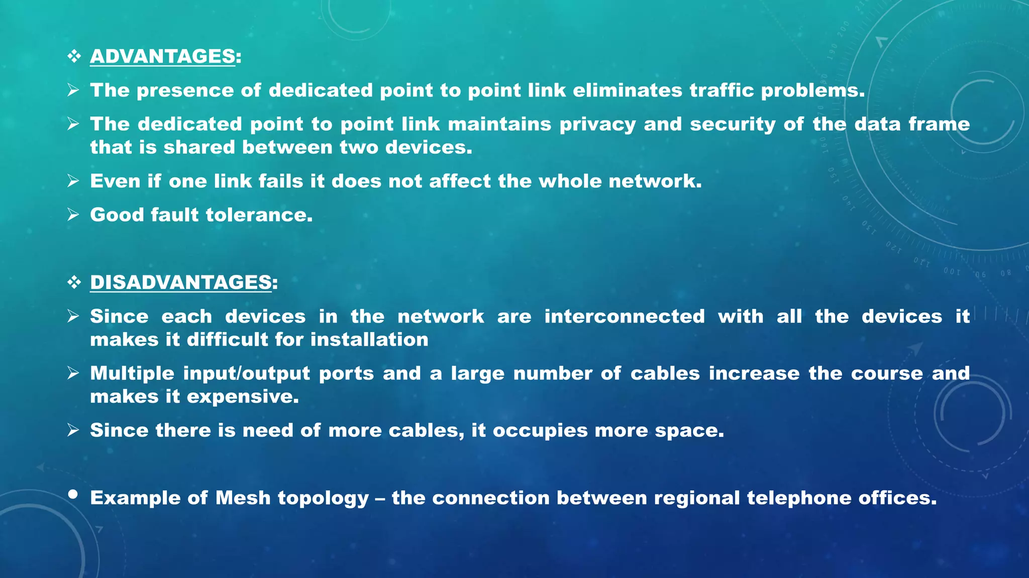 Types of network topology | PPTX