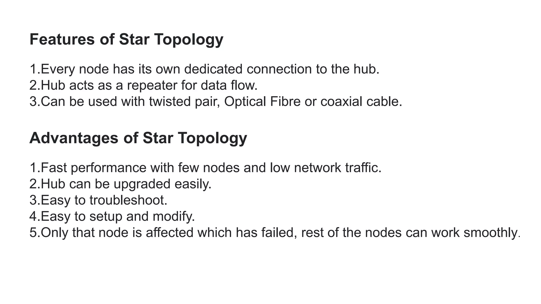 Types of network topology | PPTX | Computer Networking | Computing