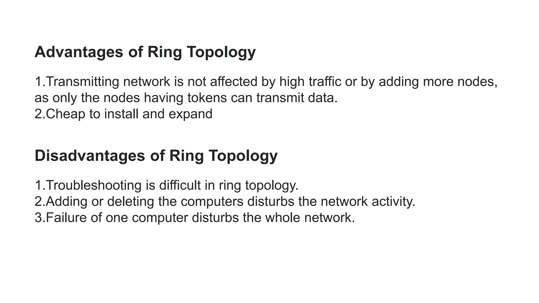 Types of network topology | PPTX | Computer Networking | Computing
