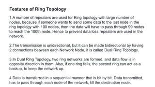 Types of network topology | PPTX | Computer Networking | Computing