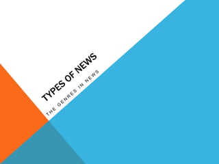 Types of news | PPTX