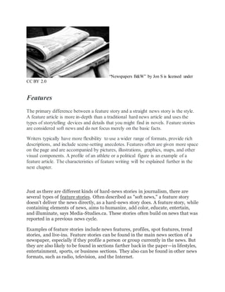Types of news stories | DOCX | Substance Abuse | Diseases and Conditions
