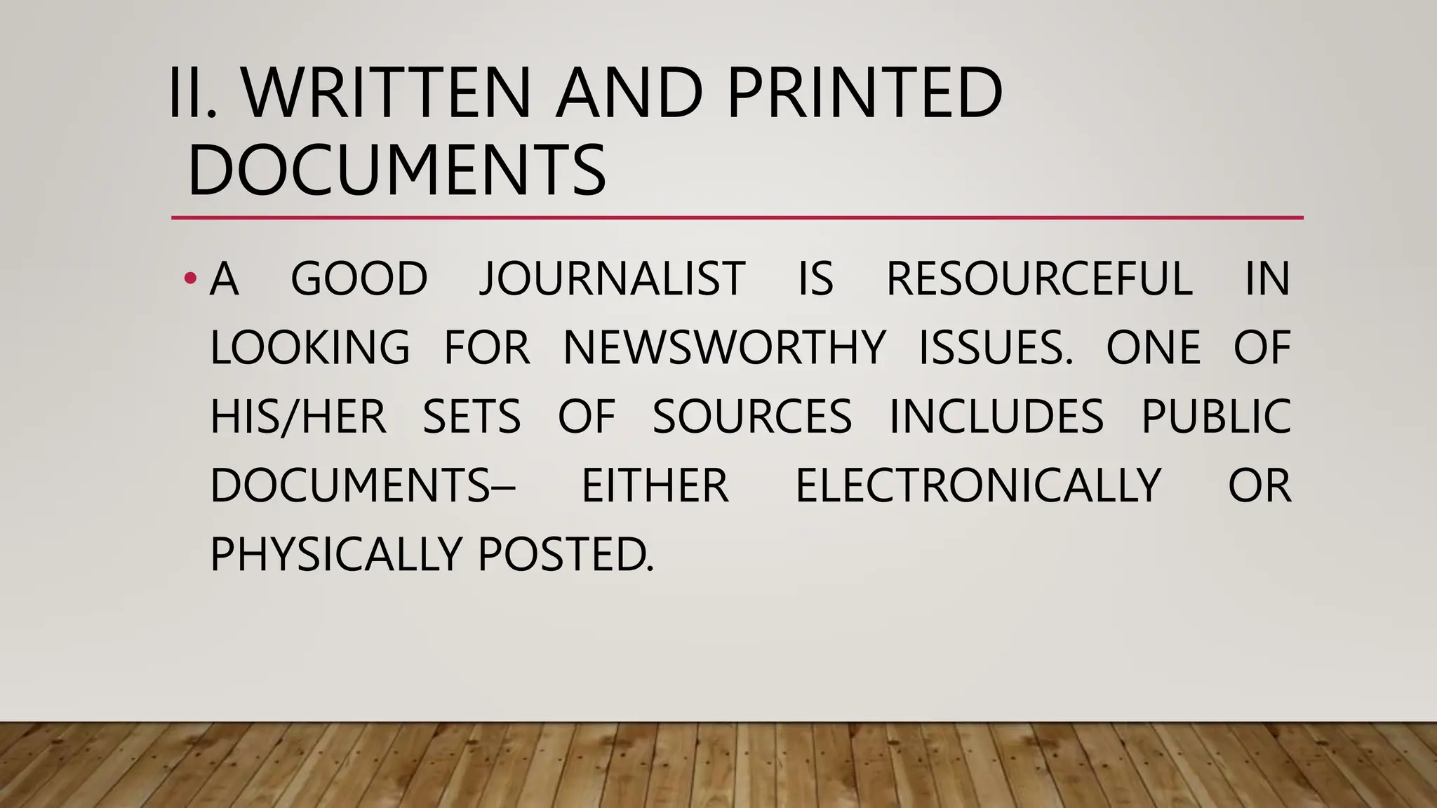 TYPES OF NEWS STORIES in Campus Journalism | PPTX