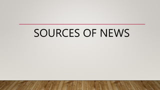 TYPES OF NEWS STORIES in Campus Journalism | PPTX