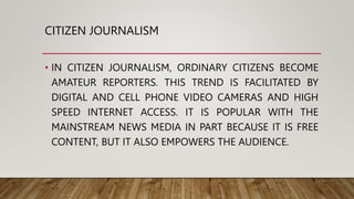 TYPES OF NEWS STORIES in Campus Journalism | PPTX