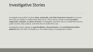 Types of News Stories for Journalism.pptx