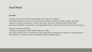 Types of News Stories for Journalism.pptx