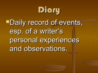 Types of nonfiction | PPT