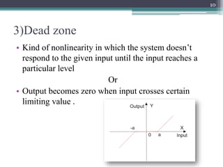 Types of nonlinearities | PPTX