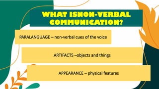 TYPES OF NON VERBAL COMMUNICATION...pptx