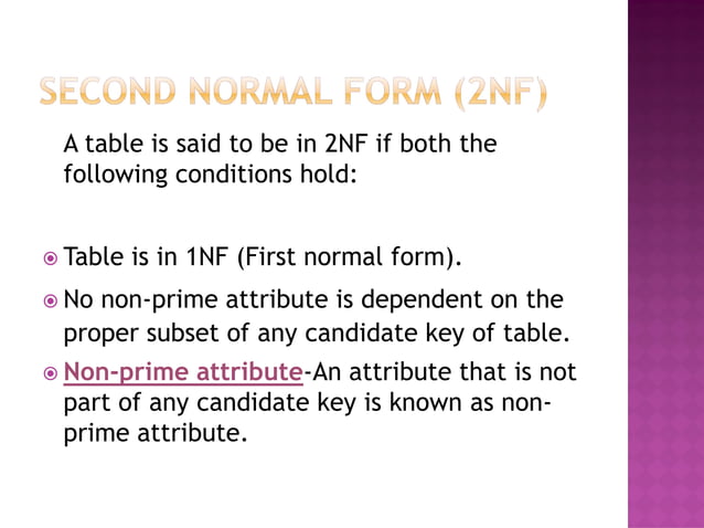 Types of normalization | PPT