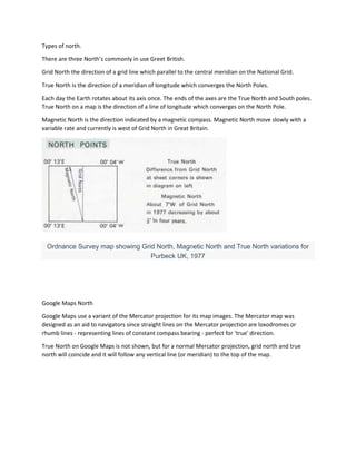 Types of north surveing | DOCX
