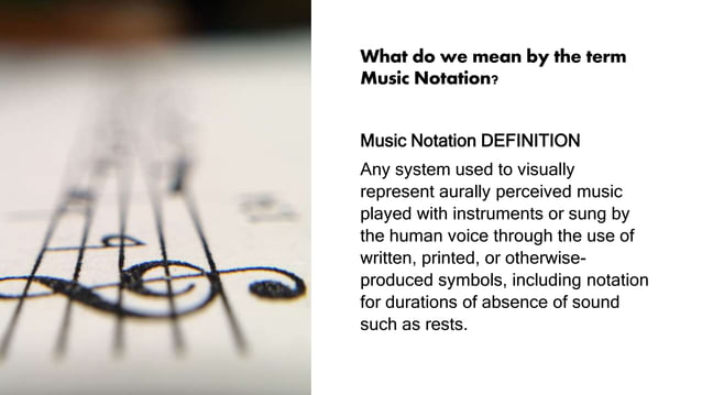 TYPES OF MUSIC NOTATION.pptx | Musicals | Genres