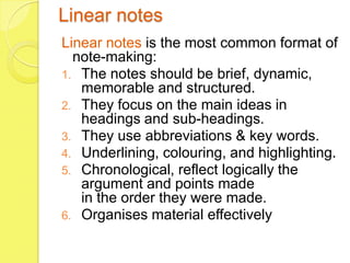 Types of notes | PPTX