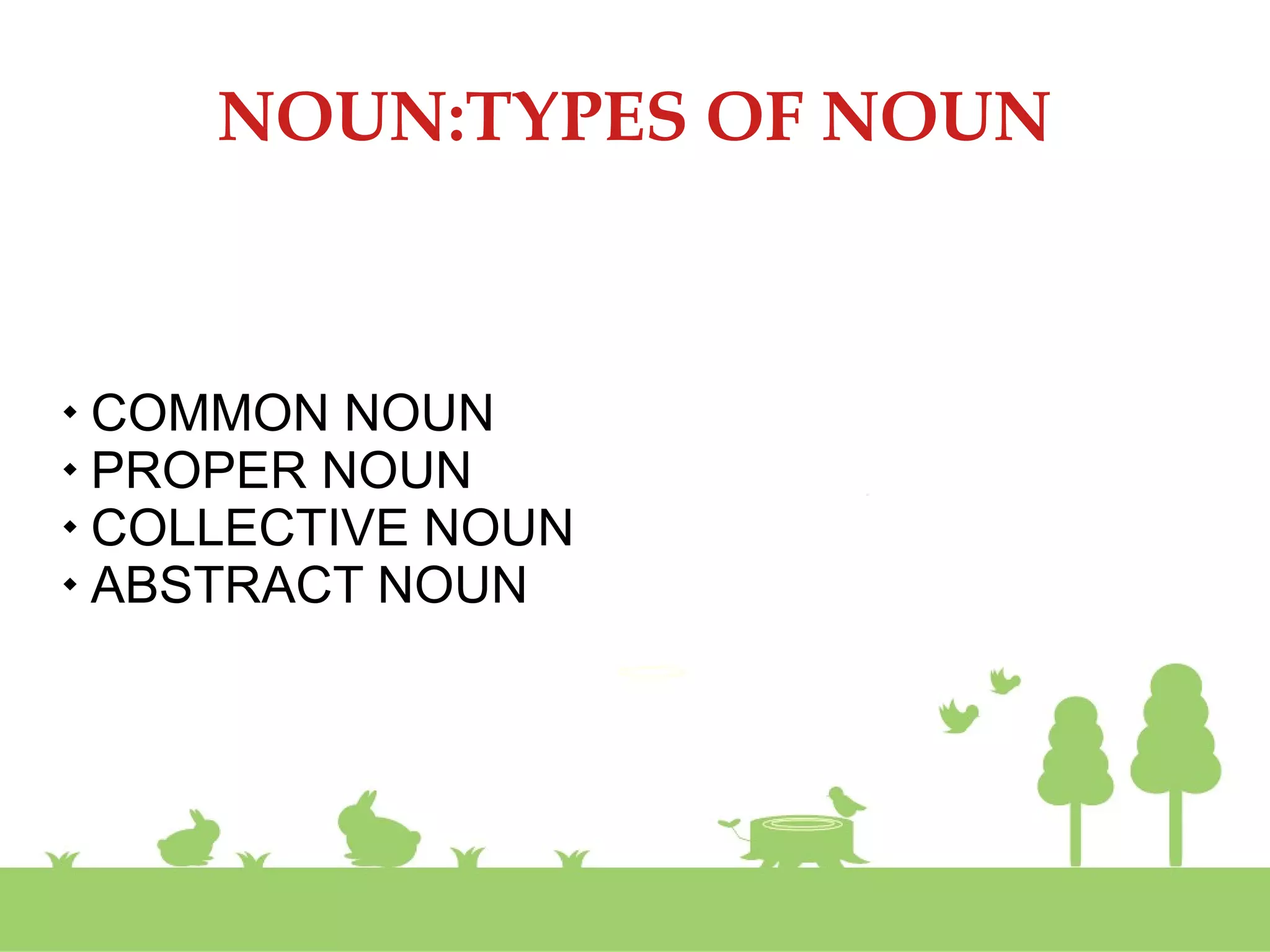 Types of noun | PDF