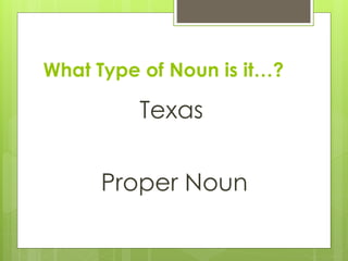 Types of nouns | PPT