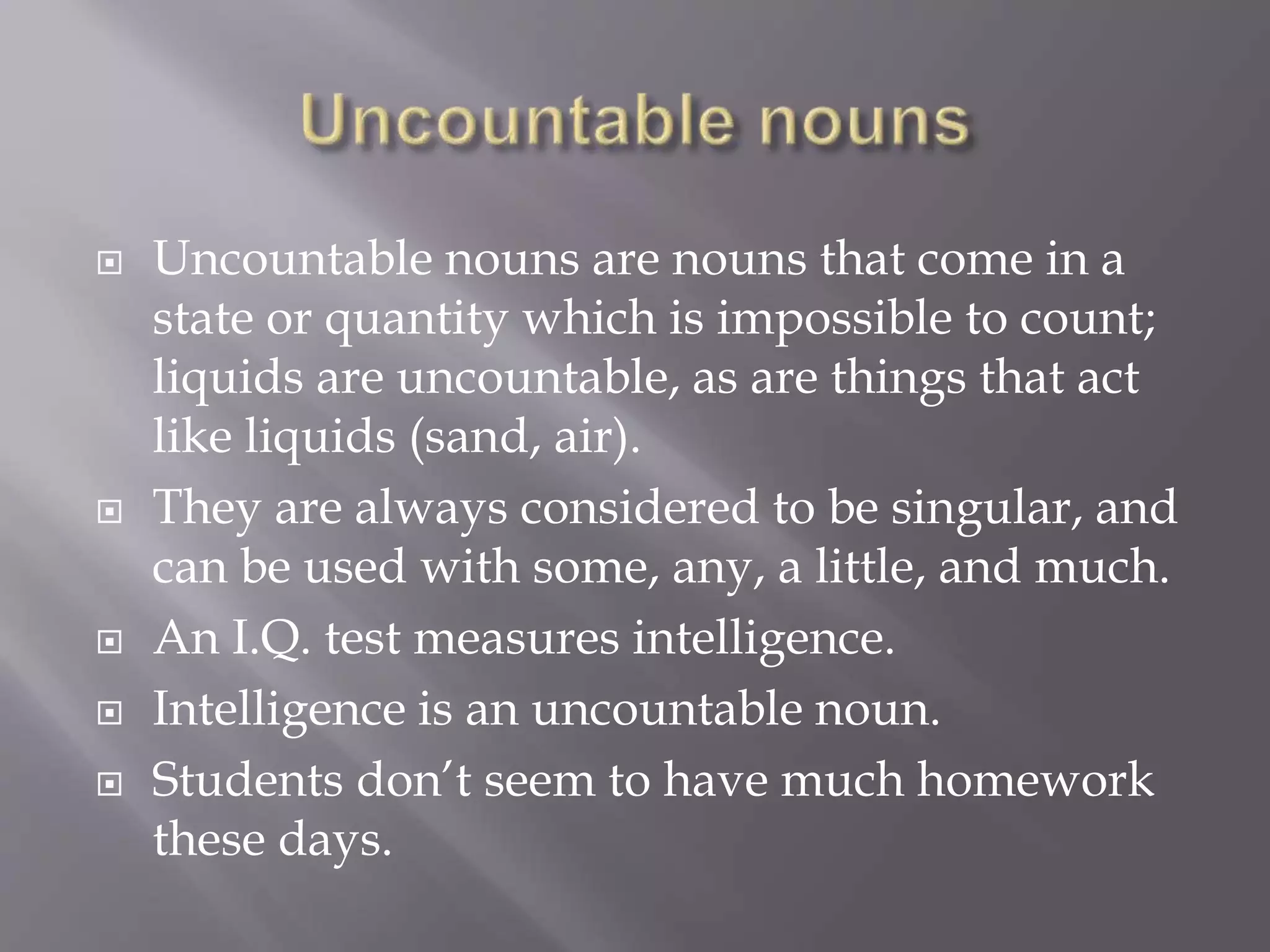 Types of nouns | PPTX