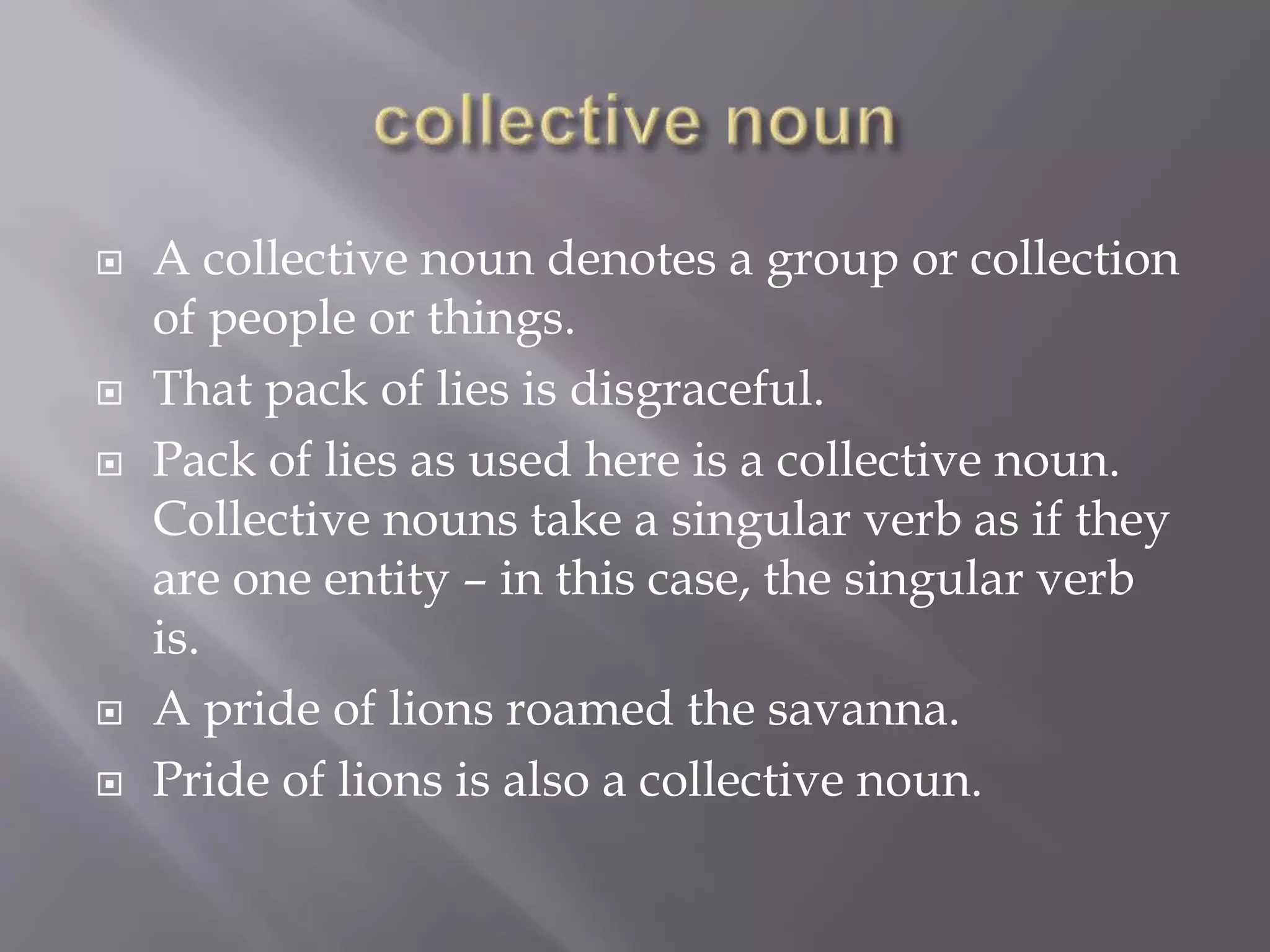 Types of nouns | PPTX