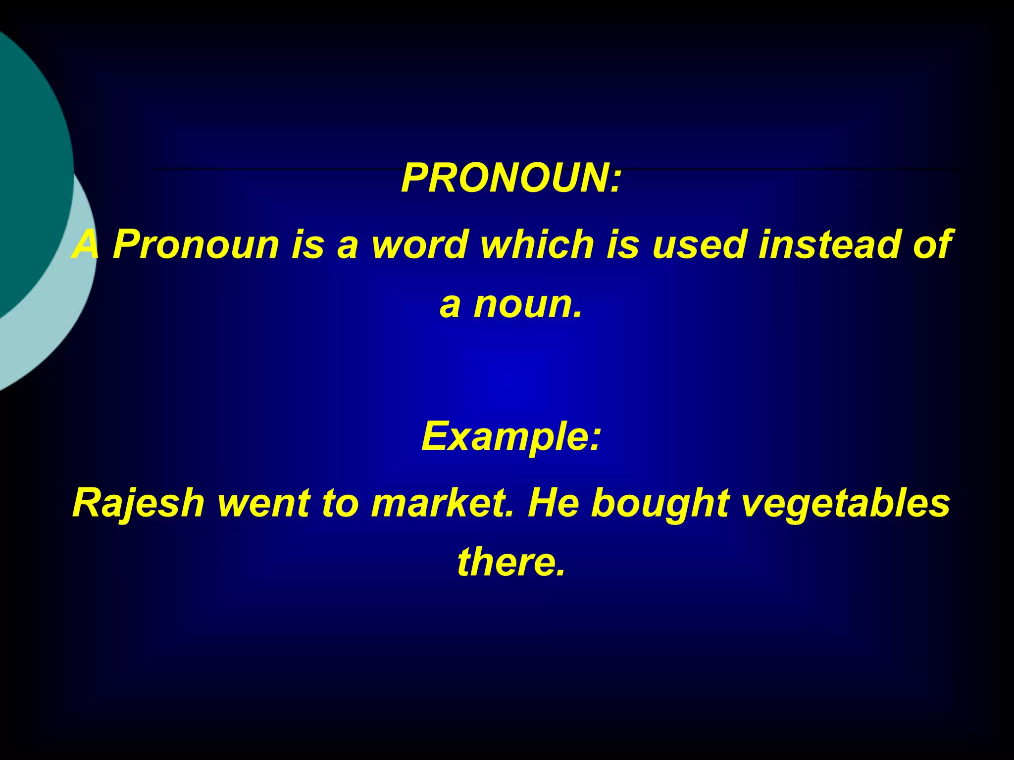 Types of nouns and pronouns | PDF