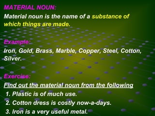 Types of nouns and pronouns | PDF