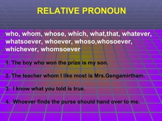 Types of nouns and pronouns | PDF